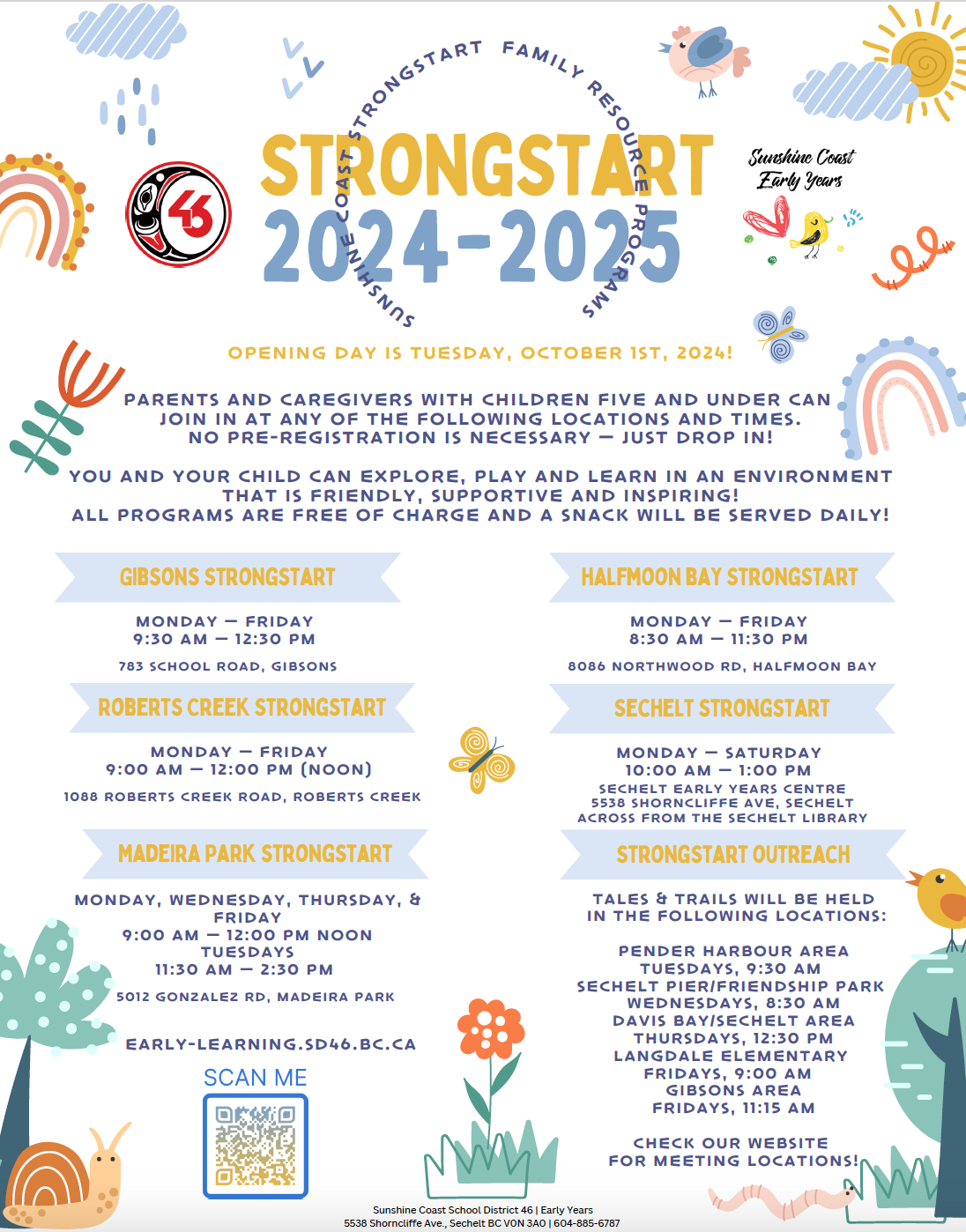 StrongStart | SD46 Early Learning